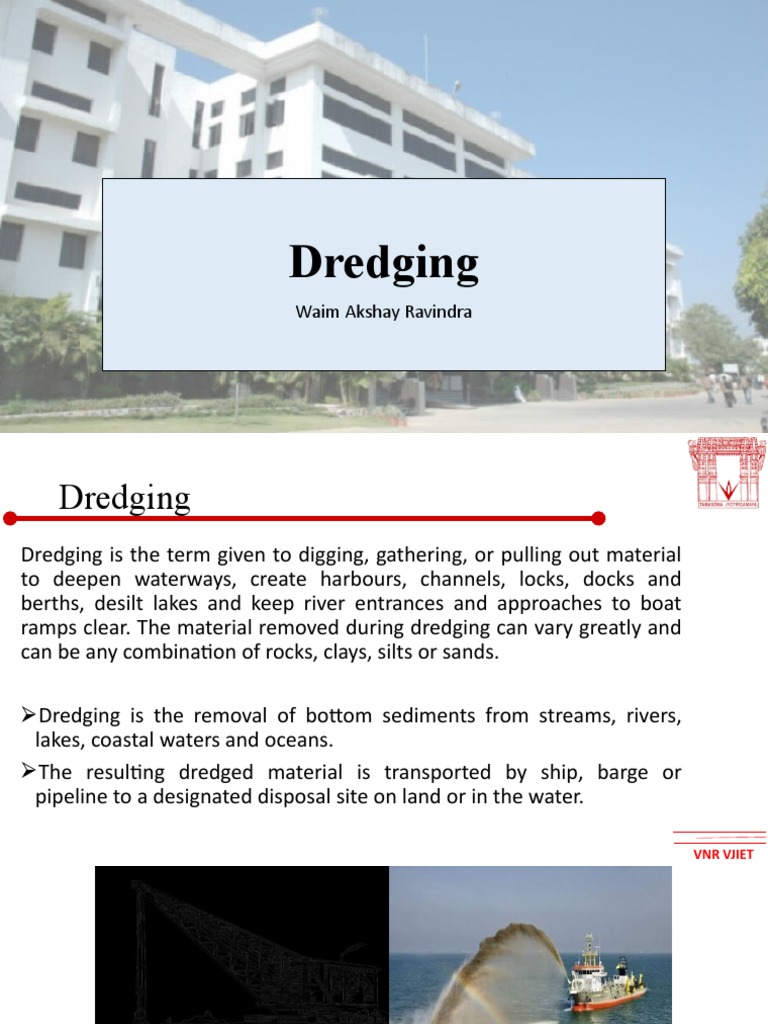 Dredging | PDF | Dredging | Civil Engineering