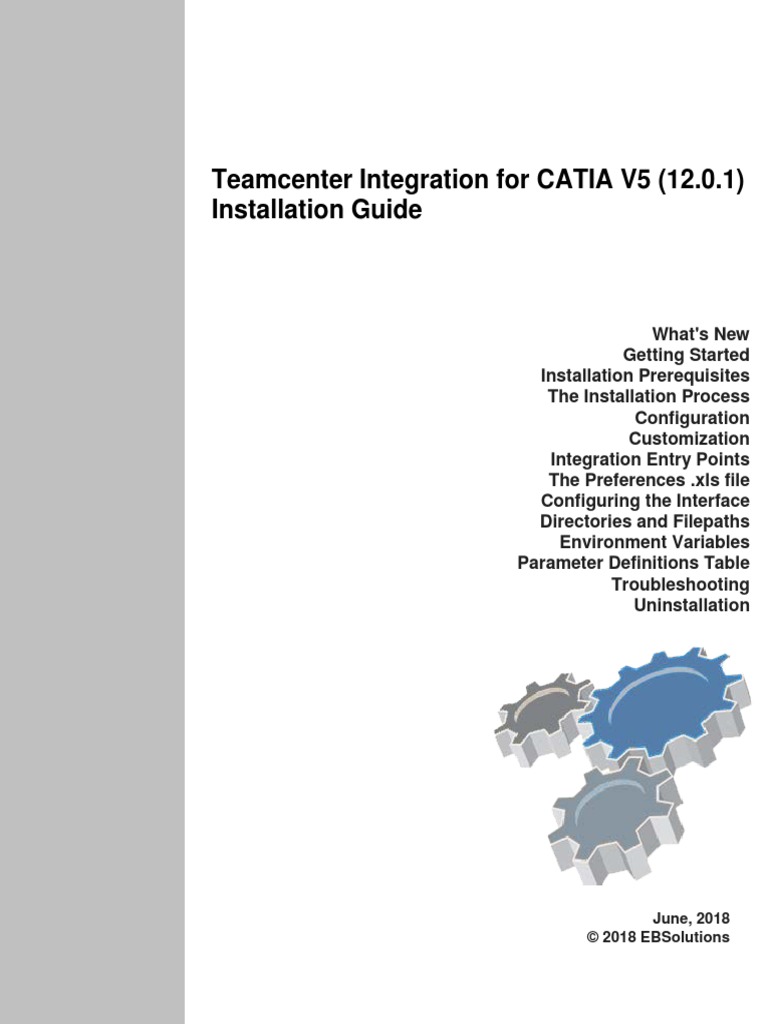 Teamcenter Integration For CATIAV5 InstallationGuide PDF | Download Free PDF | Product Lifecycle ...