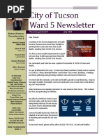 Tucson Vice Mayor Richard Fimbres' Ward 5 Newsletter - December 2018 ...