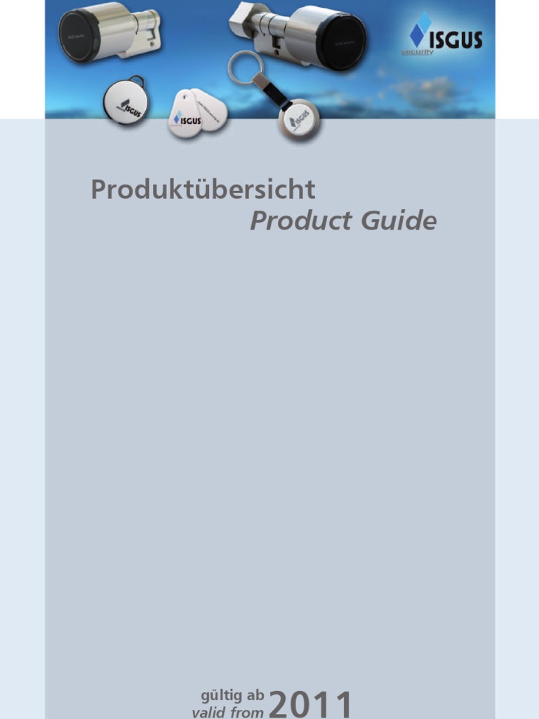 ISGUS Produktübersicht Neu | PDF