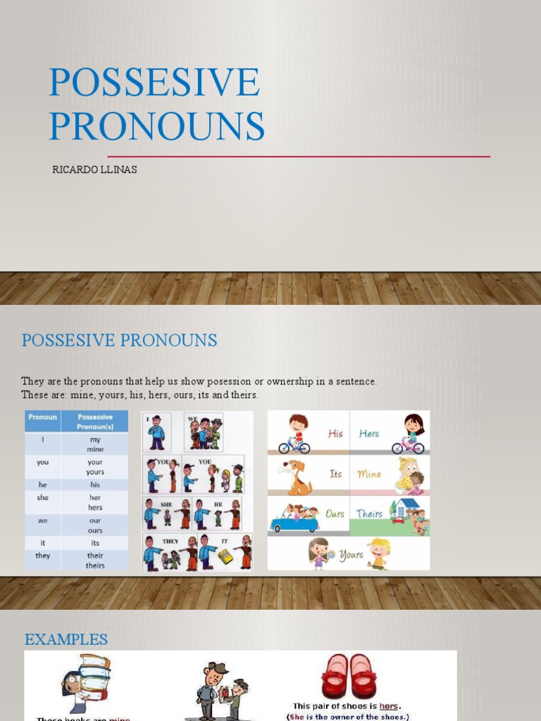 Understanding Possessive Pronouns | PDF | Foreign Language Studies ...
