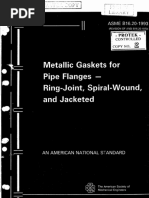 ASME B16.21 - Nonmetallic Flat Gaskets For Pipe Flanges - 19 | PDF