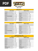 BHS 2024-2025 Bell Schedule FINAL | PDF