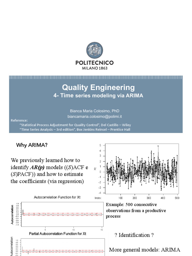 04 ARIMA Models | PDF | Autoregressive Integrated Moving Average ...