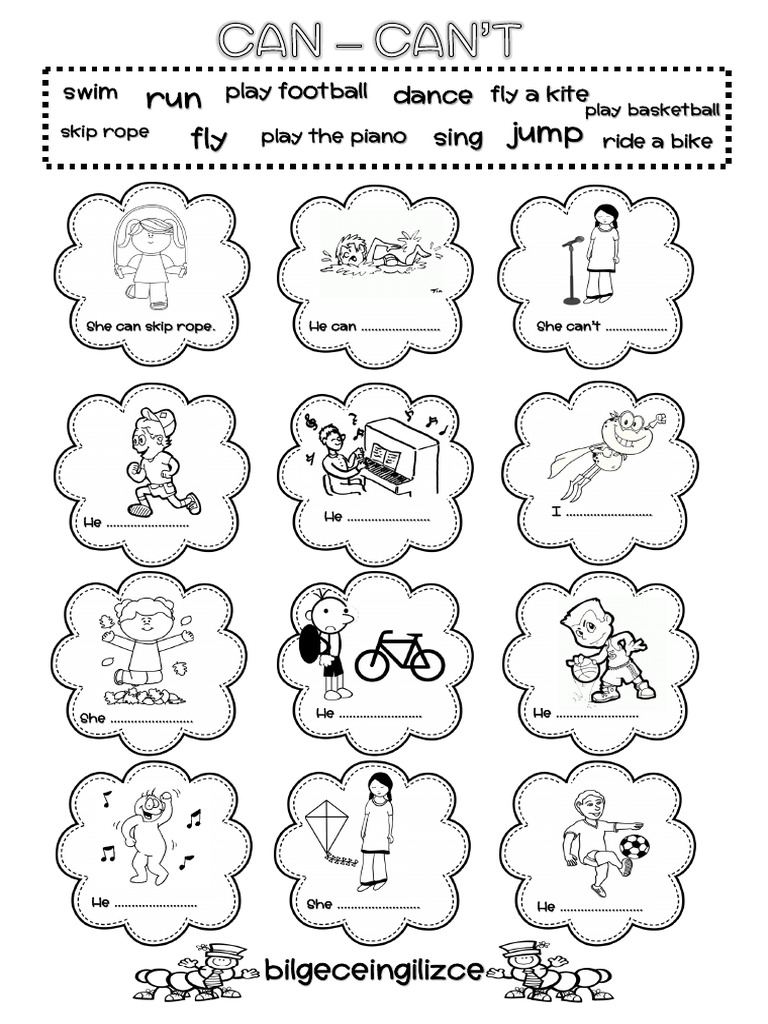 English Action Verbs for Kids | PDF | Sports & Recreation