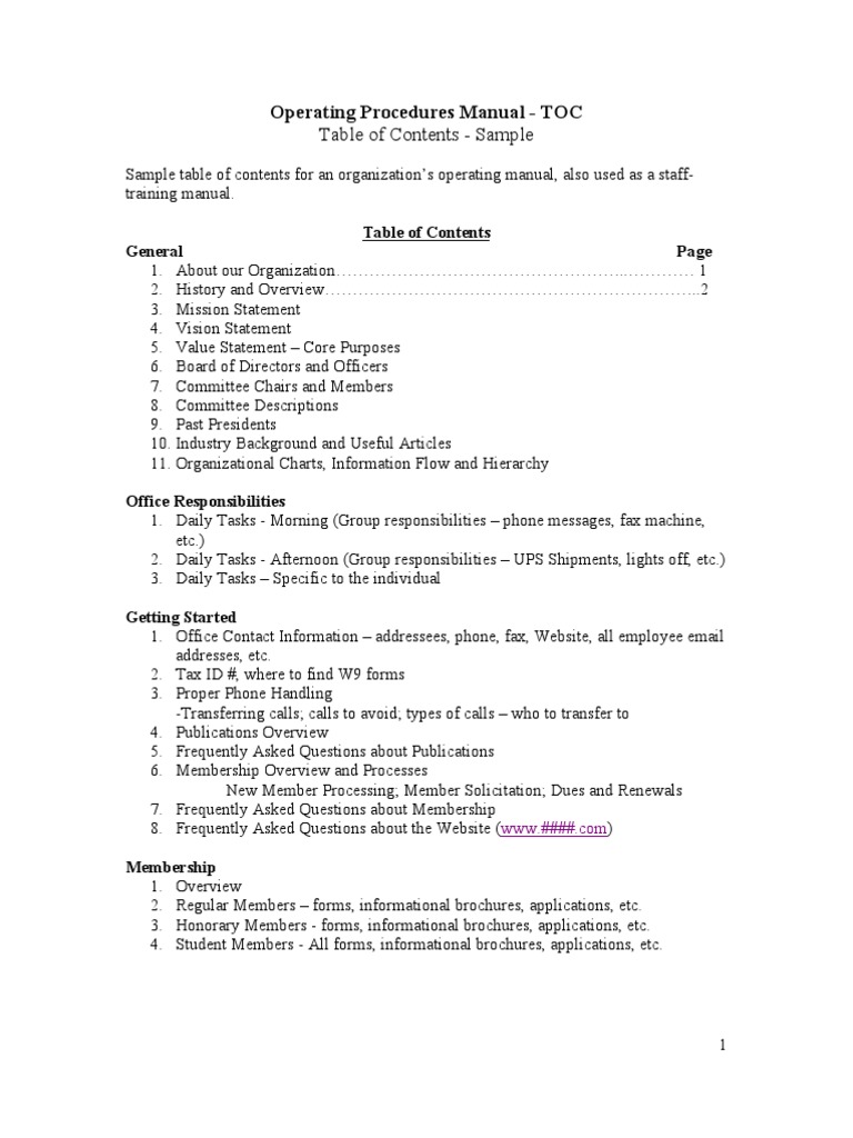 Operating Procedures Manual | PDF | Mail | United States Postal Service