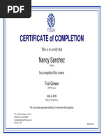 NWCG Training Certificate Template | PDF