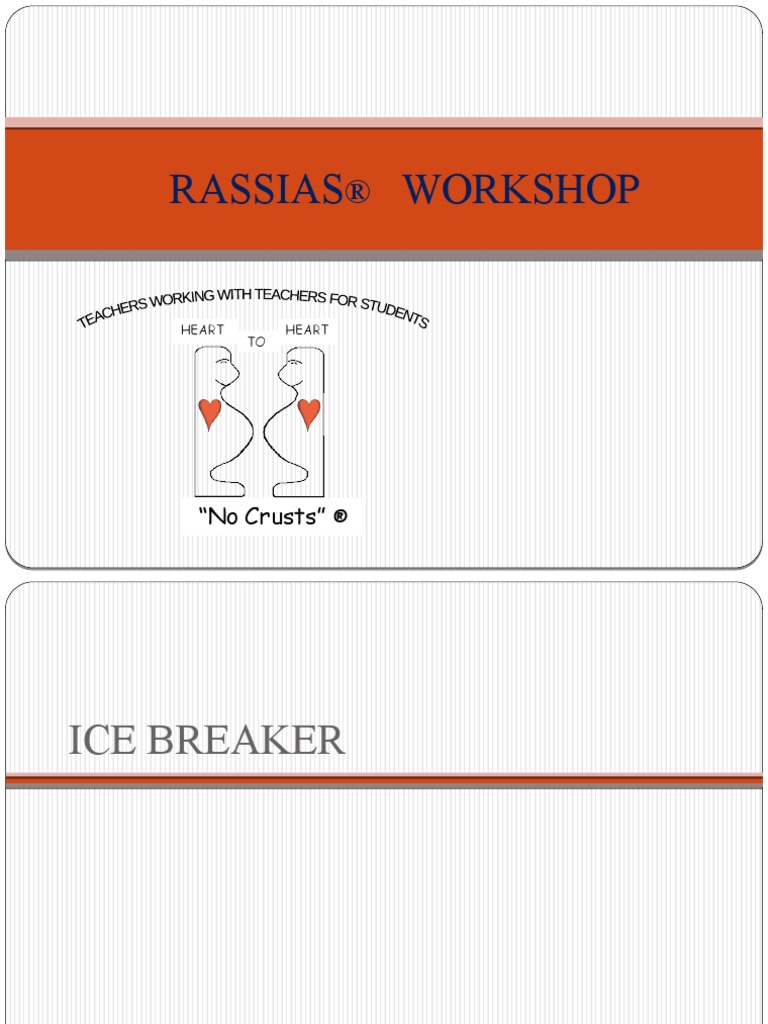 Rassias Workshop PPT | PDF