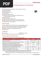 SFJ Series Datasheet | PDF | Printed Circuit Board | Fuse (Electrical)