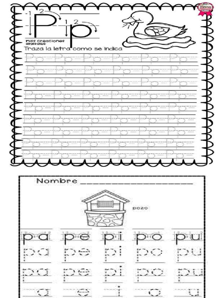 Silabas Pa Pe Pi PA, PE, PI, PO, PU