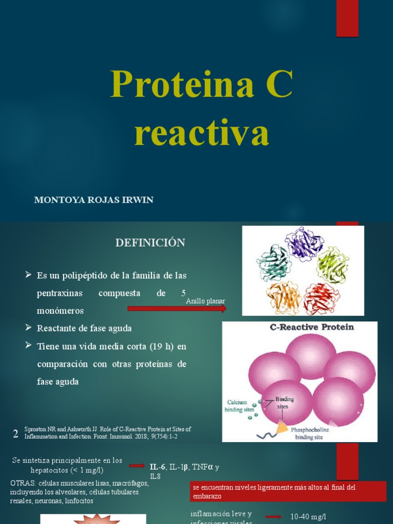Proteína C Reactiva | PDF | Proteína C-reactiva | Epidemiología