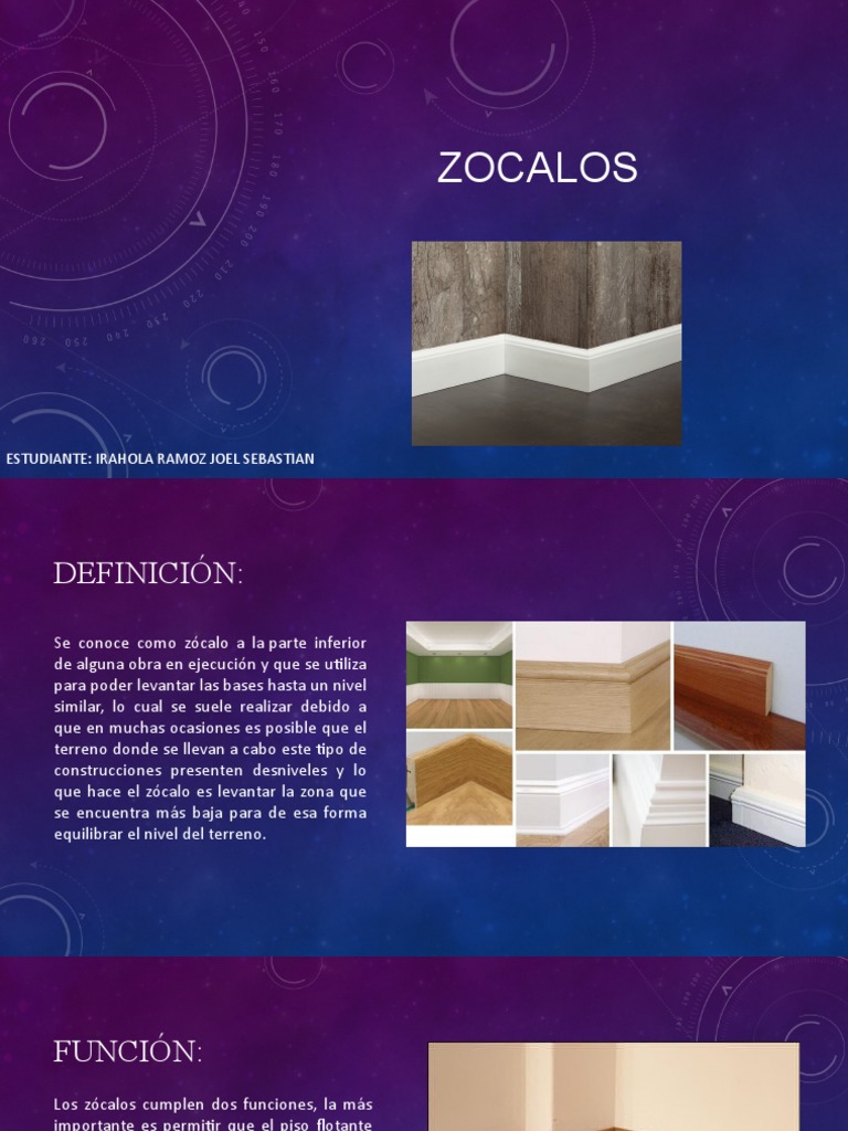ZOCALOS | PDF | Ingeniero civil | Ingeniería de Edificación