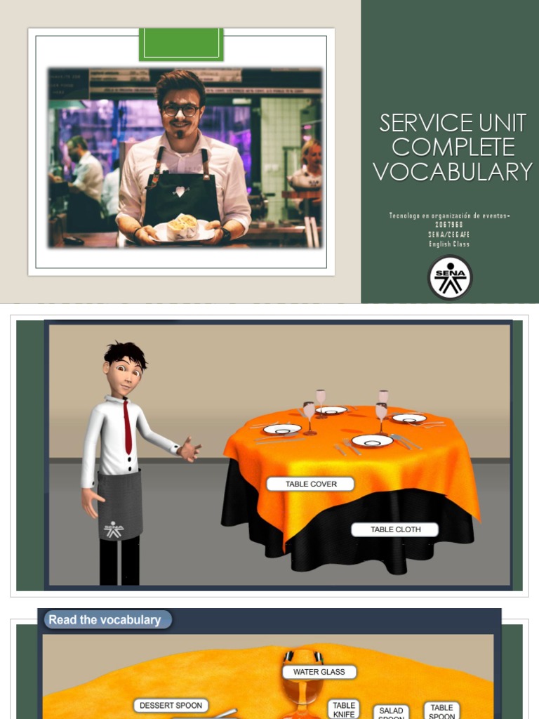 PHRASES USED IN SERVICE-16 June | PDF | Waiting Staff | Menu