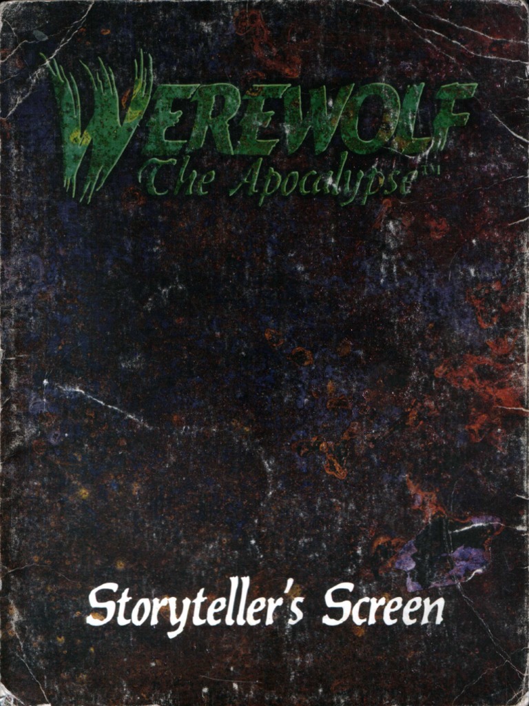Storytellers Screen (1º Edition) | PDF