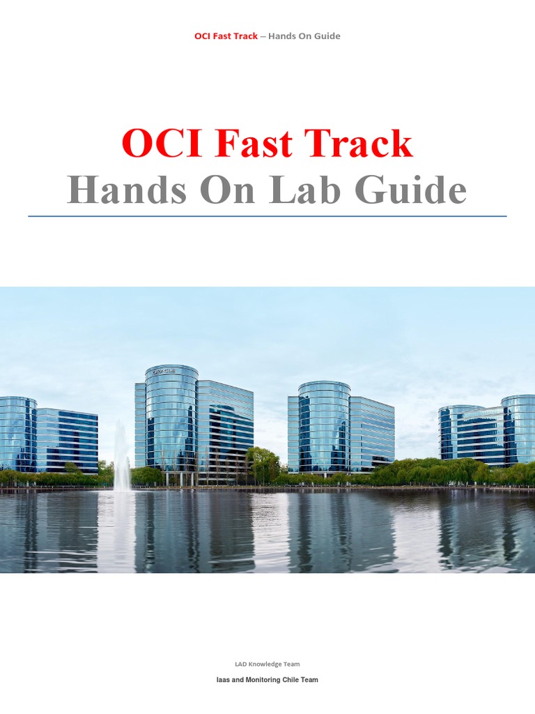 OCI Fast Track Lab Guide | PDF | Load Balancing (Computing) | Cloud ...