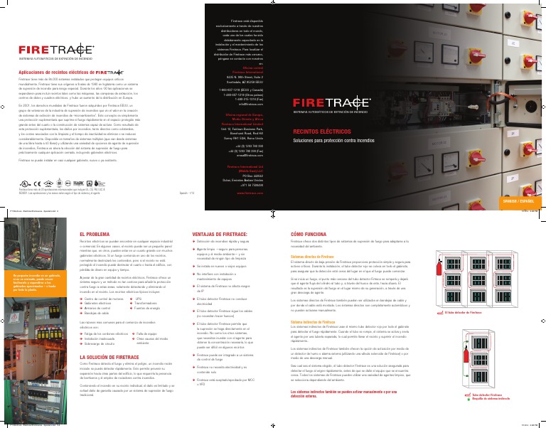 Firetrace - Tableros Electricos PDF | PDF | Naturaleza