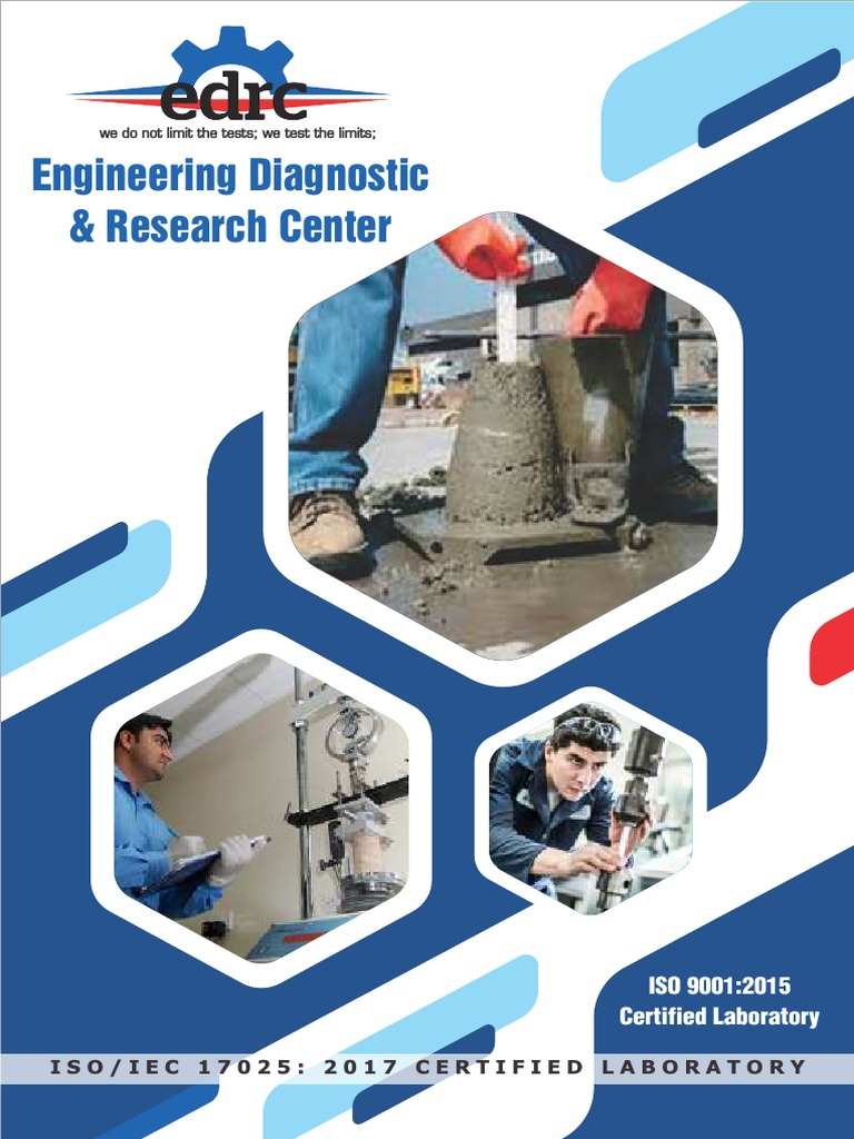 Engineering Diagnostic & Research Center: We Do Not Limit The Tests We ...