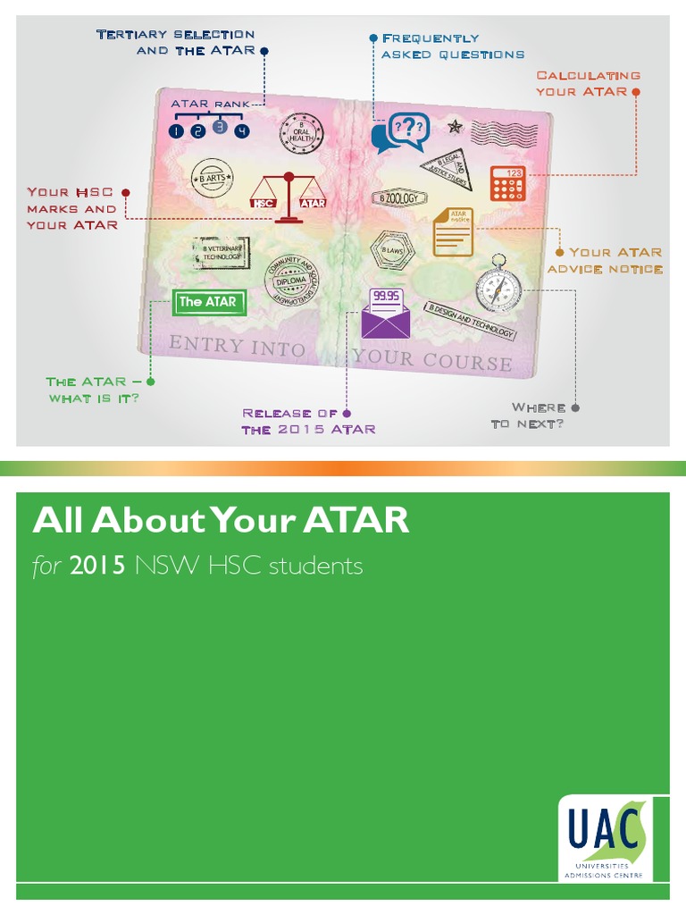 All About Your ATAR PDF | Download Free PDF | University And College ...