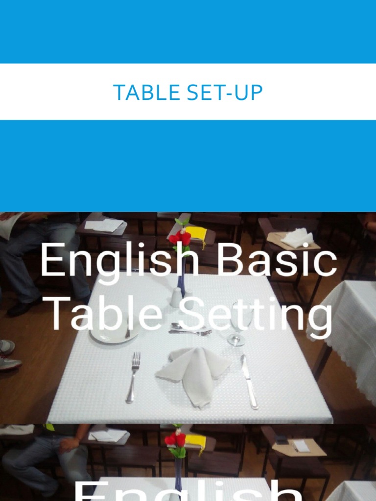 FBS Table SET-UP | PDF