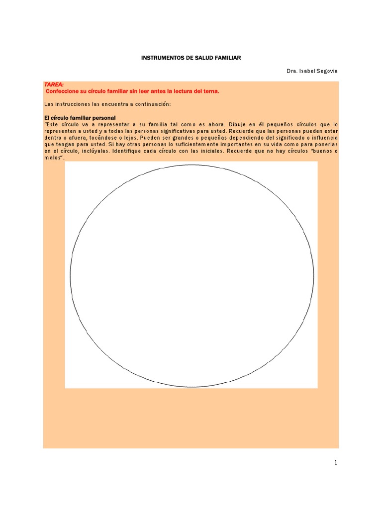 2 - Circulo Familiar | PDF | Información | Ciencia cognitiva