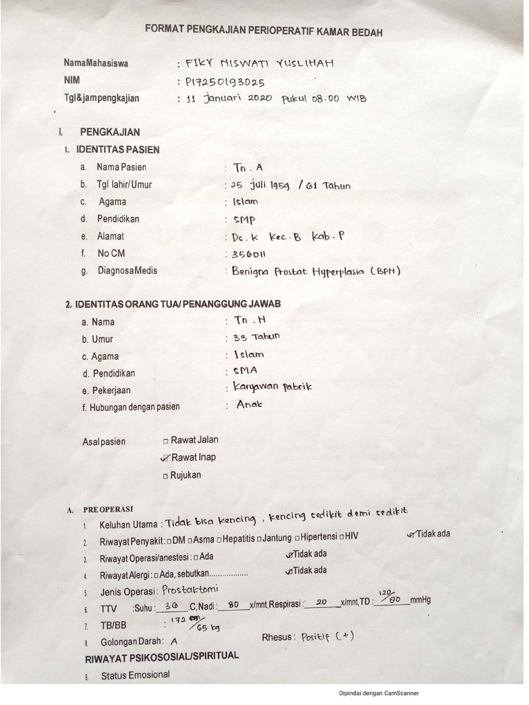 Dokep Perioperatif | PDF