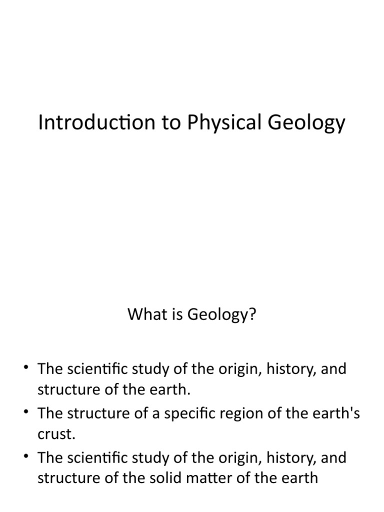 Branches of Geology | PDF | Geology | Stratigraphy