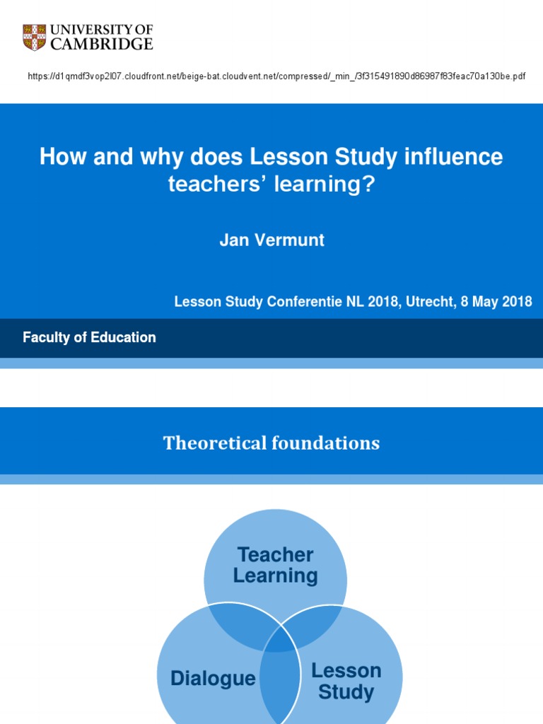 Lesson Study Influence Teachers | PDF | Teachers | Qualitative Research