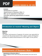 Appointment of Receiver CPC | PDF