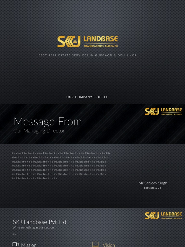 SKJ Landbase - Company Profile | PDF | Business
