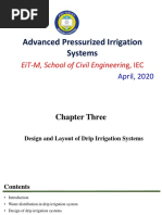 Drip Irrigation Design Guide | PDF | Irrigation | Liquids