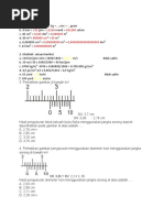 Soal SBMPTN 2014 TKPA Matematika Dasar Dan Pembahasan Kode 652 | PDF