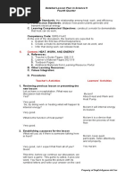 Heat Lesson Plan | PDF | Heat Transfer | Thermal Conduction