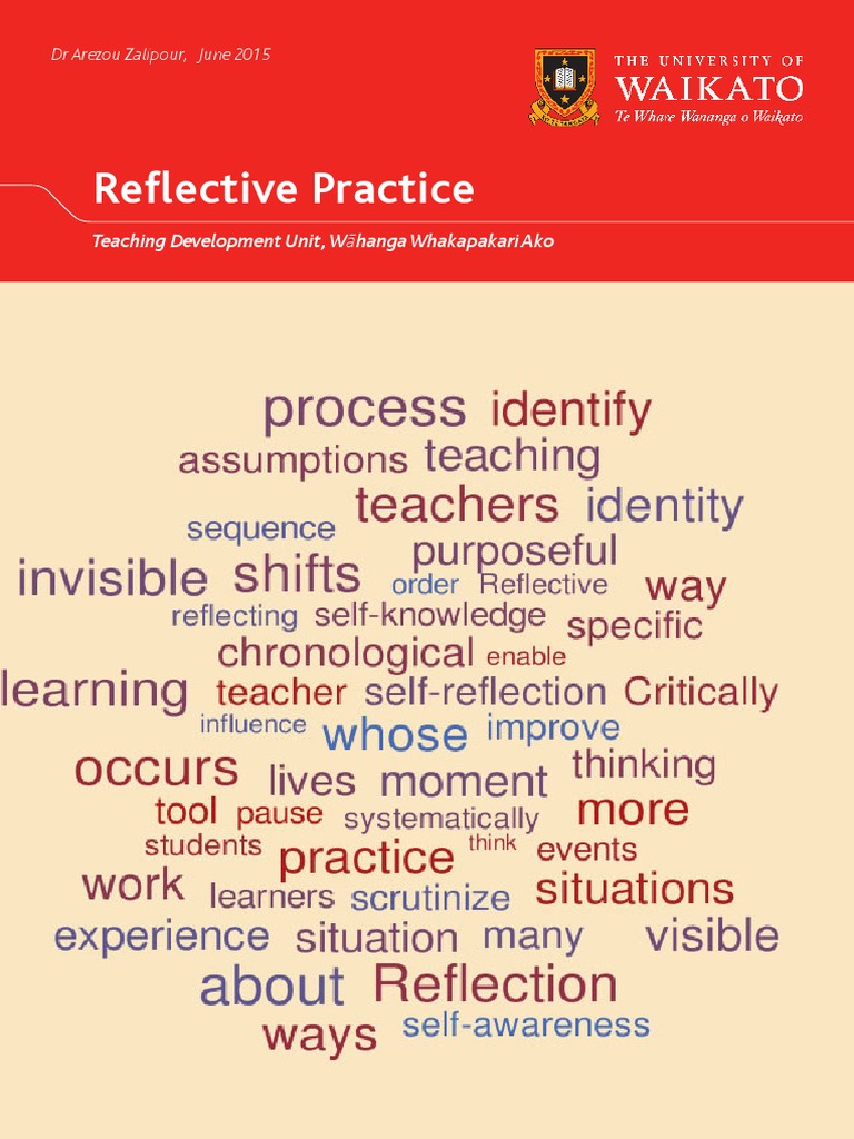 Reflective Practice: Teaching Development Unit, Wāhanga Whakapakari Ako | PDF | Reflective ...