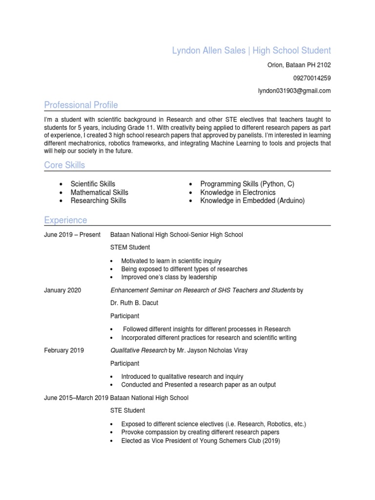 Lyndon Allen Sales PDF | PDF | Science, Technology, Engineering, And ...