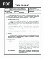 TESDA Registration Form | PDF | Disability | Students