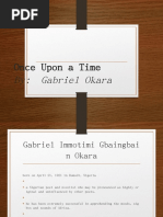 Analysis of Poem Once Upon A Time by Gabriel Okara | PDF | Poetry ...