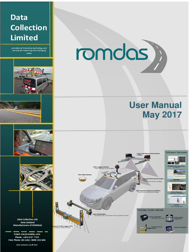 ROMDAS User Manual PDF | PDF | Global Positioning System | Surveying