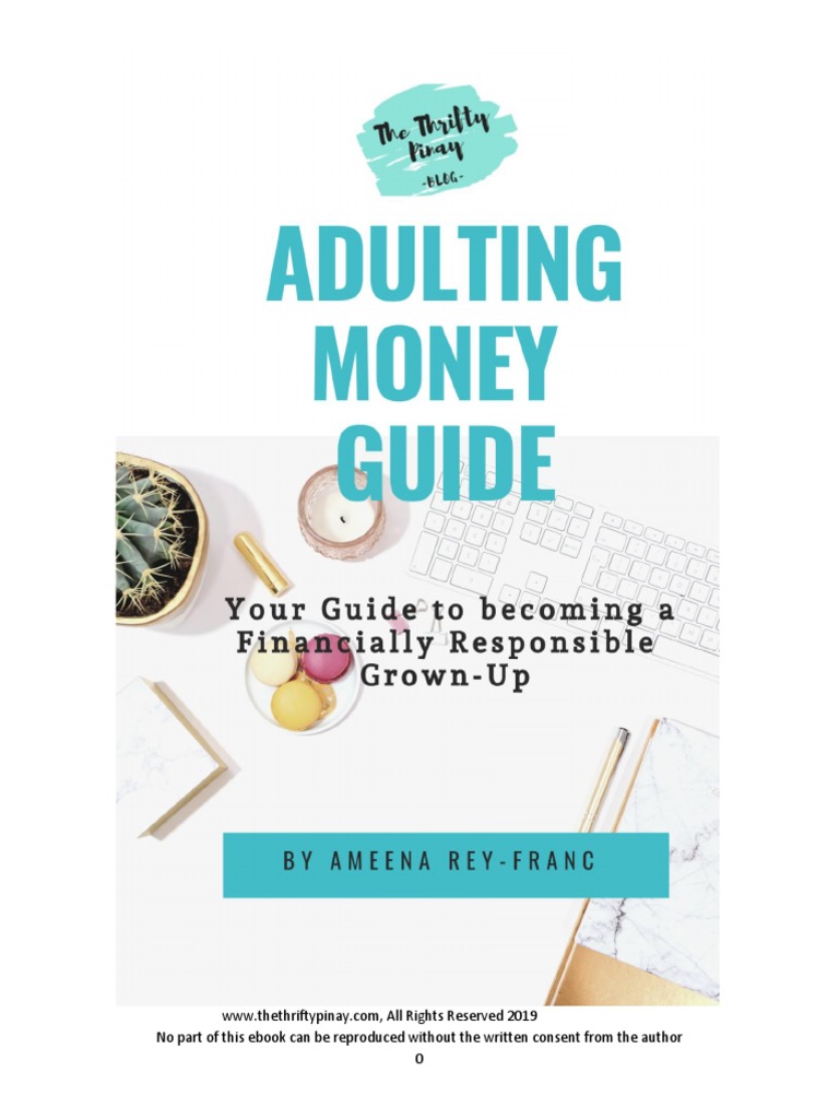 Adulting Money Guide-TheThriftyPinay | PDF | Credit | Finance & Money ...