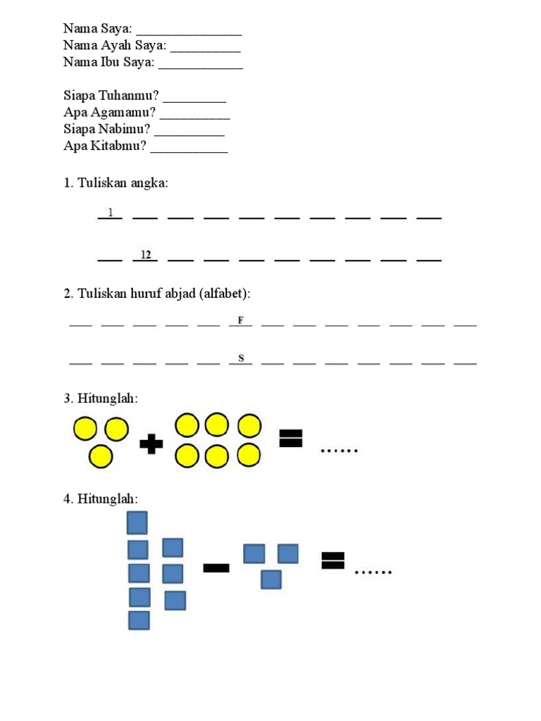 Soal Masuk SD | PDF | Kajian Bahasa Asing