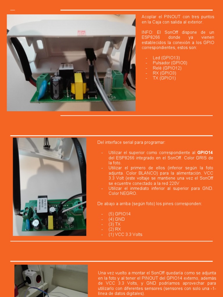 Sonoff GPIO14 | PDF