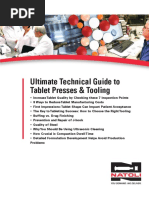 Fette Compression Machine-Pocketguide | PDF | Tablet (Pharmacy ...