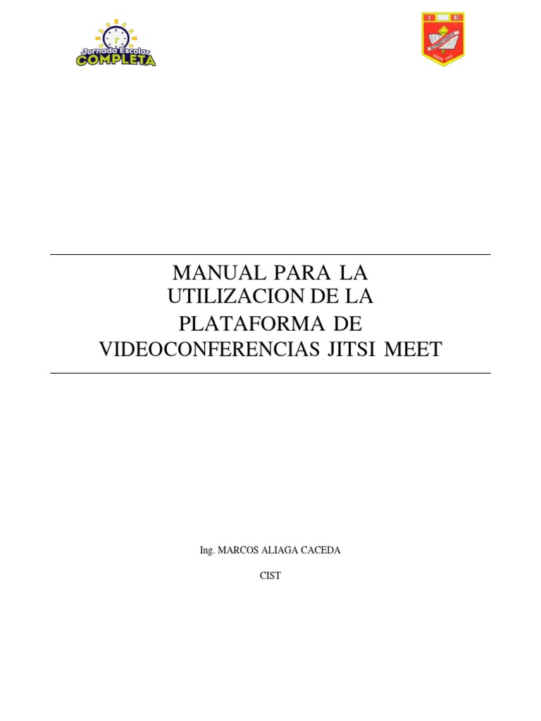 Manual Jitsi Meet | PDF