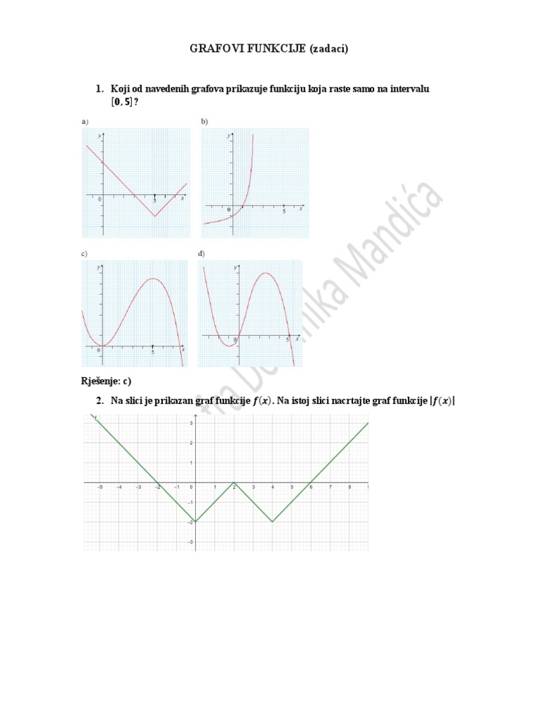 Grafovi DM Primjeri | PDF