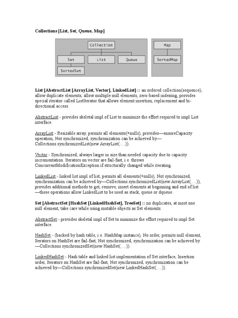 Java Collections Pdf Array Data Structure Object Oriented Programming