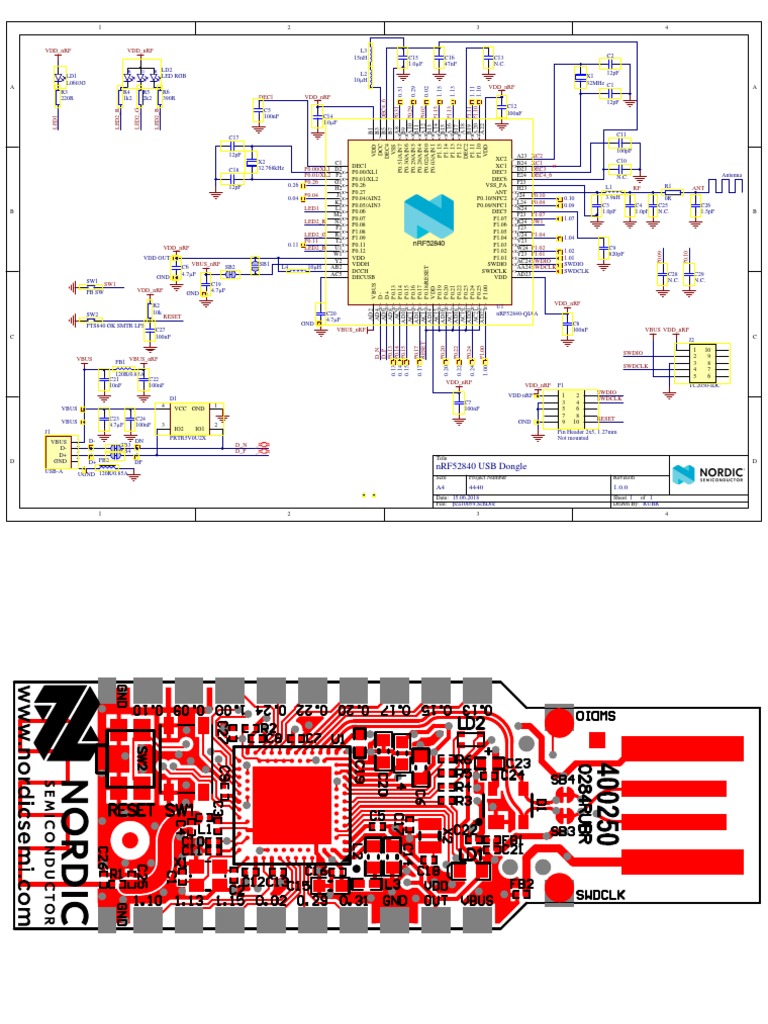 PCA10059 Schematic and PCB | PDF