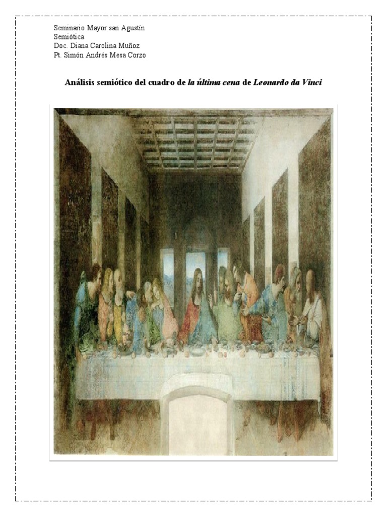 Análisis Semiótico 2 | PDF | Perspectiva (Gráfica) | Pinturas