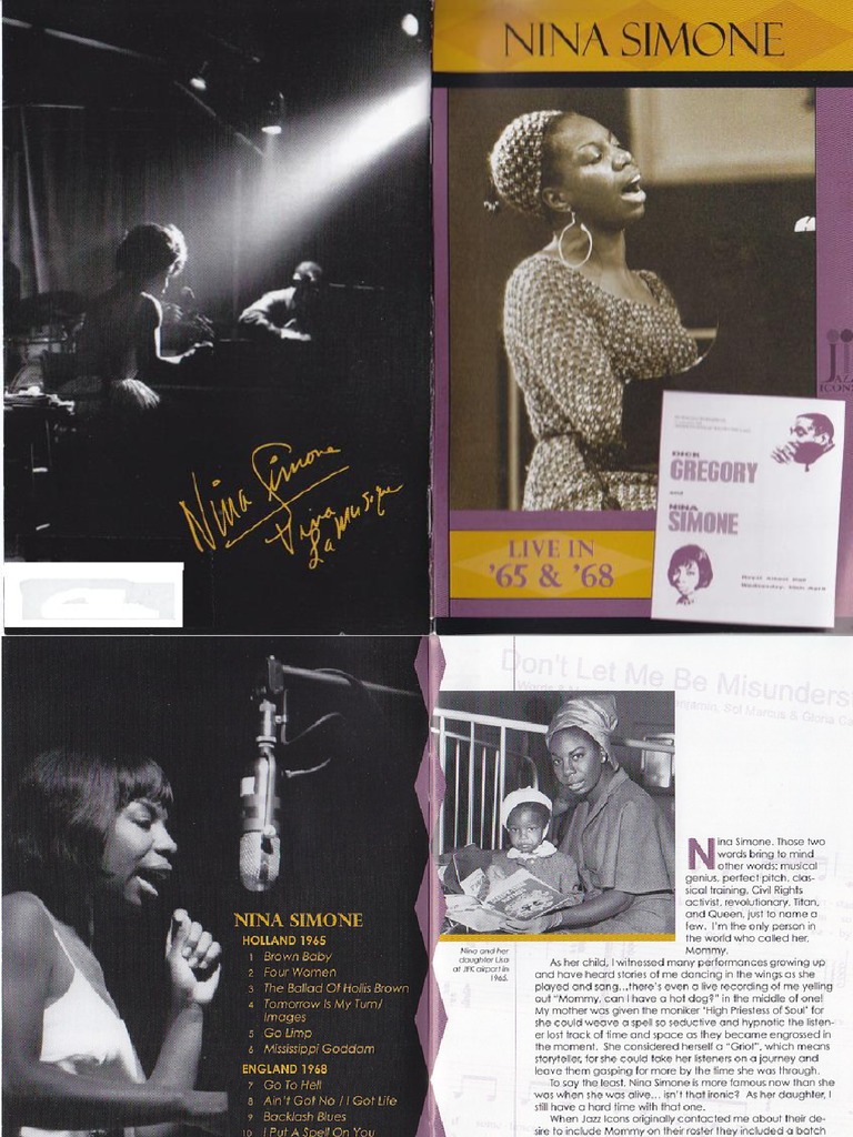 Nina Simone - Jazz Icons | PDF