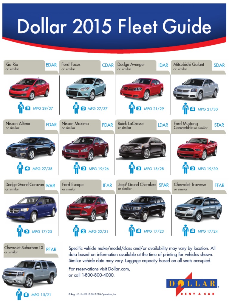 0115018-DOL Fleet Sheet SALES 2015 | PDF