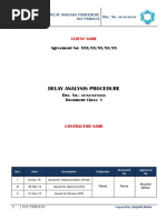 EoT Claim Template For Contractors | PDF | Business