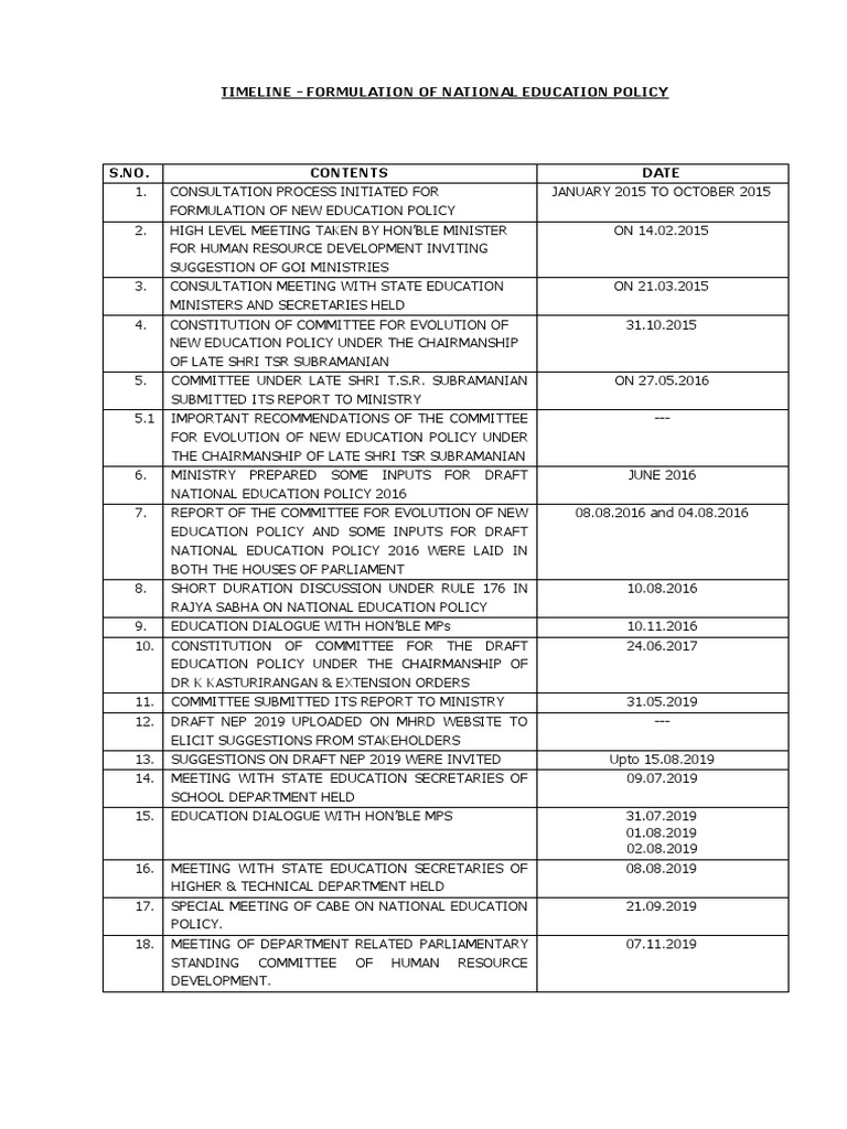 Nep Timeline | PDF | Public Law | Justice